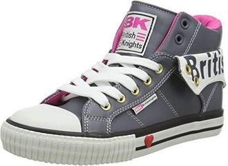 British Knights British Knights Femme Roco Basket, Gris DK/Fuchsia, 37 EU