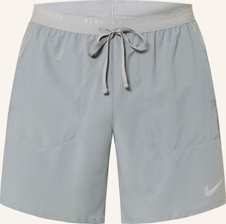 Nike 2-In-1-Laufshorts Stride grau