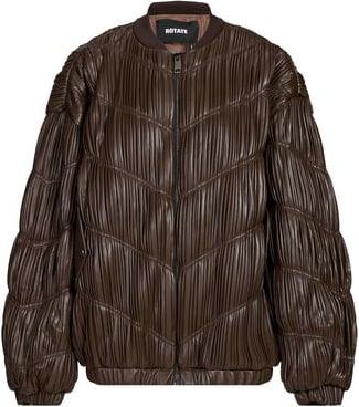 Rotate Doudoune matelass&eacute;e pliss&eacute;e