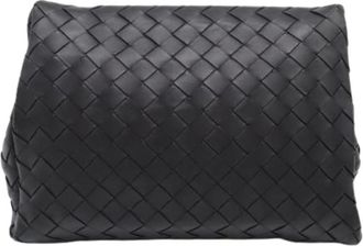 Bottega Veneta Pre-owned Sac bandouli&egrave;re Intrecciato - Femme - Pre-owned - Noir - Taille: ONE Size