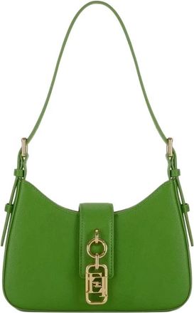 Elisabetta Franchi Femme, Sacs, Vert, Taille: ONE Size Buckle Pendant Mini Bag