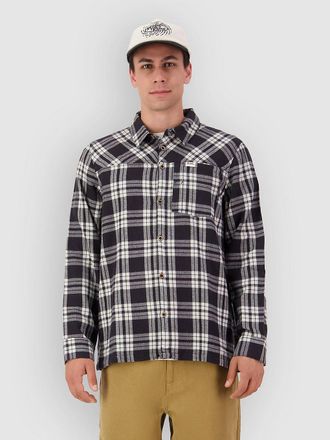 Mons Royale At Merino Flannel Hemd black