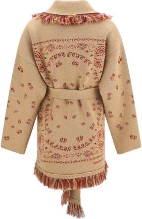 Alanui Icon Cardigan - Brown