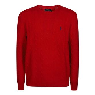 Polo Ralph Lauren Homme, Pulls, Rouge, Taille: L Classic Wool Pullover