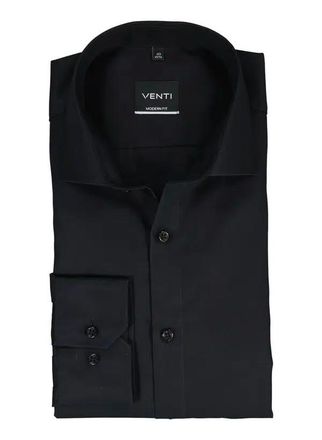 Venti Herren Hemd schwarz