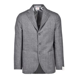 LUIGI BORRELLI NAPOLI veste - Homme - Vestes - Gris - Taille: XL