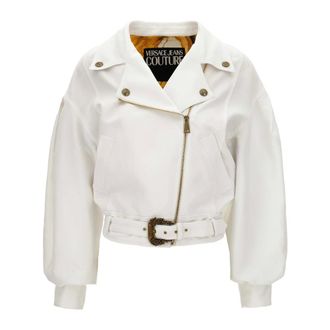 Versace Jeans Couture Femme, Vestes, Blanc, Taille: 36 FR Jacket