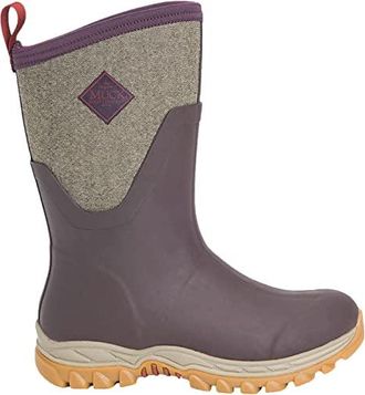 The Original Muck Boot Company Femme Arctic Sport Mid Botte de Pluie, Rouge, 42 EU