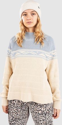 Passenger Nurture Organic Cotton Jumper Strickpullover faded denim