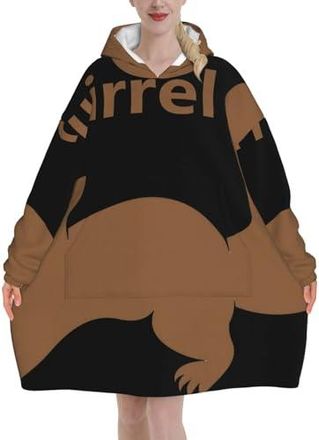 Generic Sweat &agrave; capuche Cat Warrior pour femme et homme adulte surdimensionn&eacute; pour une couverture douce et chaude