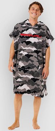Rip Curl Fun Times Hooded Handtuch grey