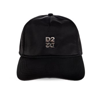 Dsquared2 Casquette de baseball D2 - Homme - Accessoires - Noir - Taille: ONE Size