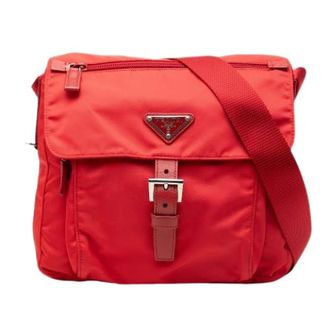 Prada Pre-owned Nylon prada-taschen - - Pre-owned - Damen - Rot - ONE SIZE