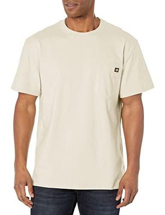 Dickies Short Sleeve Heavyweight T-Shirt, Naturel, L (Haut) Homme