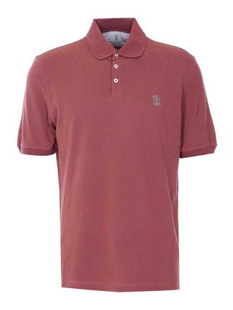 Brunello Cucinelli Polo - Rouge