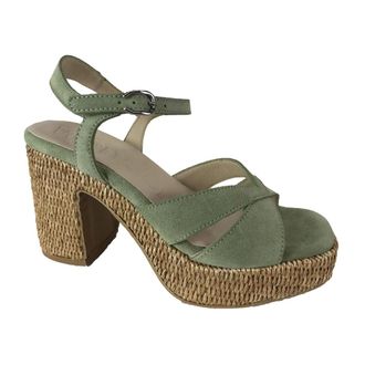 Wonders Stylische Sandale - - Shoes - Damen - Gr&uuml;n - 35 EU