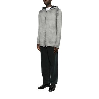 Avant Toi Durchzipp-Hoodie - - Sweatshirts & Hoodies - Herren - Grau - L