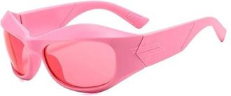 Generic Lunettes de soleil de luxe Hip Hop pour femmes et hommes tendance surdimensionnés lunettes de soleil sports de plein air cyclisme lunettes de soleil U