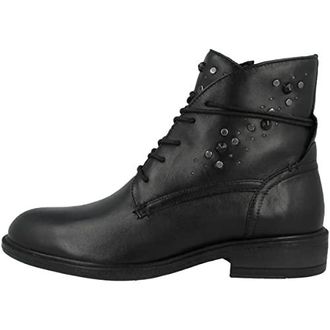 Geox Femme D CATRIA Bottes de Cheville, Black, 37.5 EU