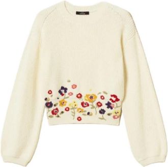 Twinset Damen, Strickwaren, Beige, SGr&ouml;&szlig;e