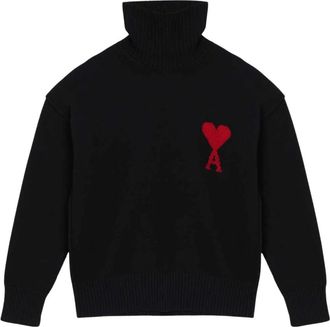 Ami Herren, Strickwaren, Schwarzk, LGr&ouml;&szlig;e