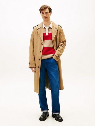 Tommy Hilfiger Jean droit à effet délavé