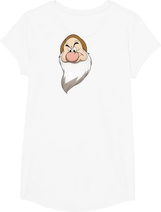Disney Snow White And The Seven Dwarfs Grumpy Big Face T-Shirt