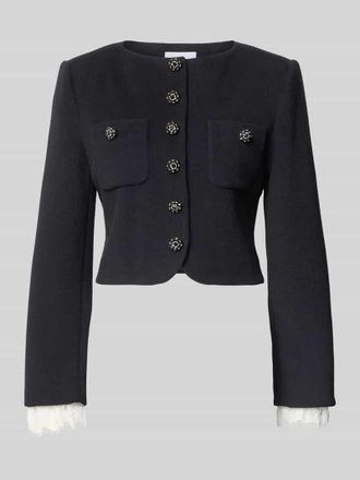 Self Portrait Jacke aus Woll-Mix mit Kaschmir-Anteil