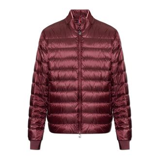 Moncler Homme, Vestes, Rouge, Taille: M Rigel Down Jacket