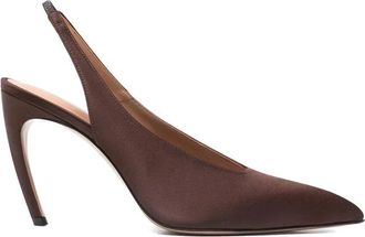 The Attico Femme, Chaussures, Brun, Taille: 41 EU Escarpins Slingback