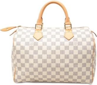 Louis Vuitton Pre-owned Speedy 30 - Femme - Pre-owned - Blanc - Taille: ONE Size