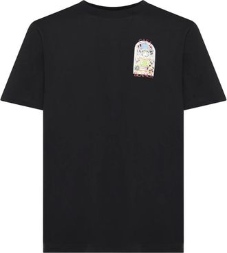 Casablanca Homme, Tops, Noir, Taille: XS T-Chemises