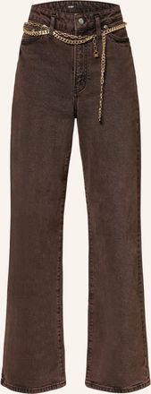 Maje Straight Jeans braun