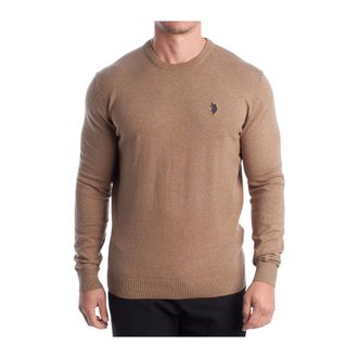 U.S.Polo Association Rundhals-Strickwaren - - Knitwear - Herren - Beige - 2XL