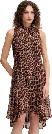 DKNY Dkny, Damen, Kleider, Braun, MGr&ouml;&szlig;e