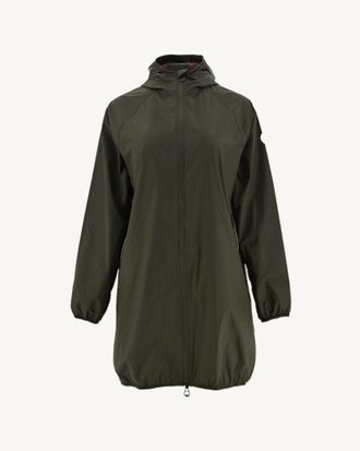 Jott Imperm&eacute;able long &agrave; capuche Army Copenhagen - Taille XS
