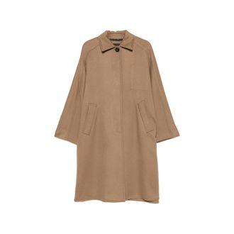 Max Mara Button-fastening Coat