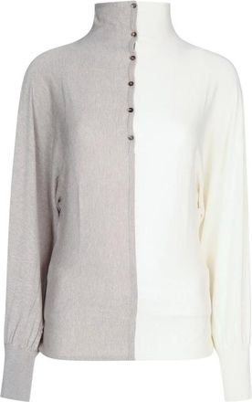 Jacquemus Femme, Pulls, Beige, Taille: 38 FR Le Polo Losange