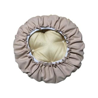 Generic Rundes Dickes Stuhlkissen Hockerbez&uuml;ge runde Sitzkissenbez&uuml;ge f&uuml;r Barhocker gepolstert mit Gummib&auml;ndern rutschfeste Unterseite f&uuml;r Holz/Metallst&uuml;hle (