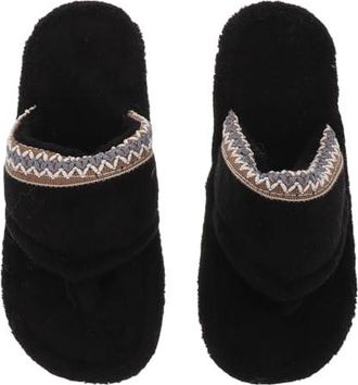 Frcolor Tongs chauds pantoufles de chambre pour femmes chaussures de plage à enfiler Slippers confortables pour femmes Slippers pantoufles de salle de bain co