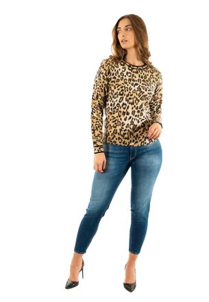 Morgan Pullover, Dunkelbeige, Medium