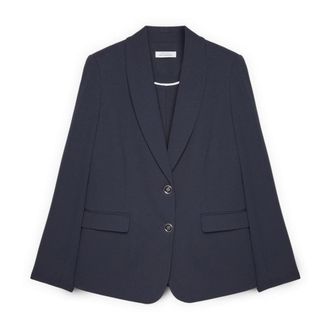Fiorella Rubino Damen, Jacken, Blau, 2XLGr&ouml;&szlig;e