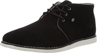 British Knights British Knights Homme Leapder Mid Hautes, Noir Black Black 01, 43 EU