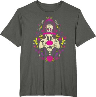 Looney Tunes Looney Tunes Dia De Los Muertos Sylvester & Tweety Halloween T-Shirt