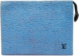 Louis Vuitton Pre-owned Epi Toiletry Pouch 26 - Femme - Pre-owned - Bleu - Taille: ONE Size