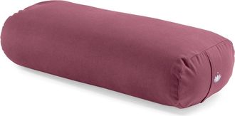 Lotuscrafts Bolster Yoga Nackenrolle f&uuml;r Yin Yoga, 100% Kapok F&uuml;llung, Bezug aus Baumwolle waschbar, Kissen f&uuml;r Restorative &Uuml;bungen