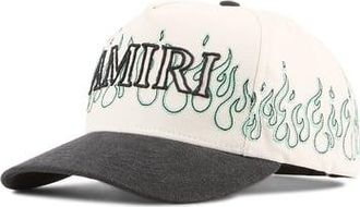 Amiri Casquette brod&eacute;e &agrave; logo en coton