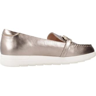 Stonefly Stonefly, Femme, Chaussures, Jaune, Taille: 38 EU Mocassins en cuir lamin&eacute;