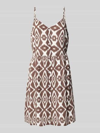 Pieces Leicht ausgestelltes Minikleid aus reiner Viskose Modell TALA