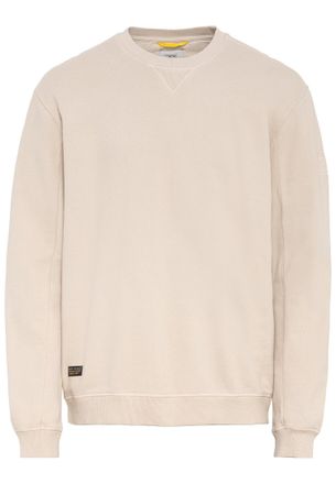 Camel Active Herren Sweatshirt aus Reiner Baumwolle Beige Menswear-XXL